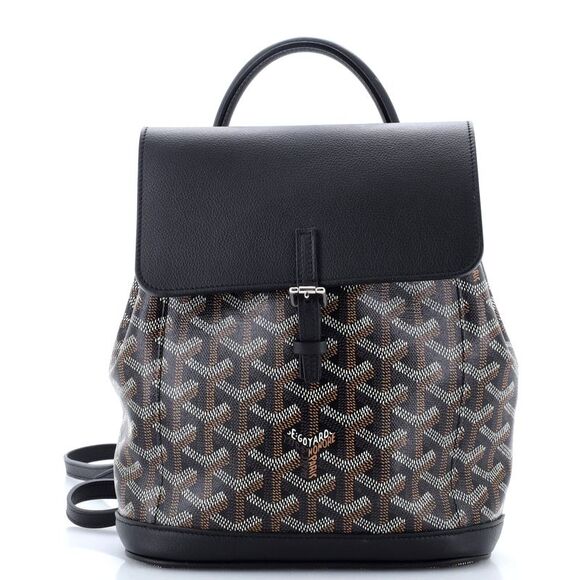 Goyard | Bags | Goyard Alpin Backpack Coated Canvas Mini Black | Poshmark